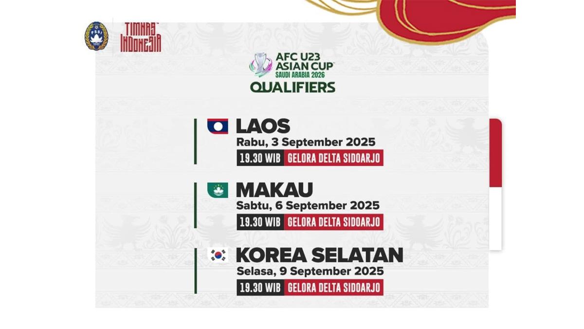 Jadwal Timnas U23 Indonesia vs Laos Rabu Malam Live Indosiar Mulai ...