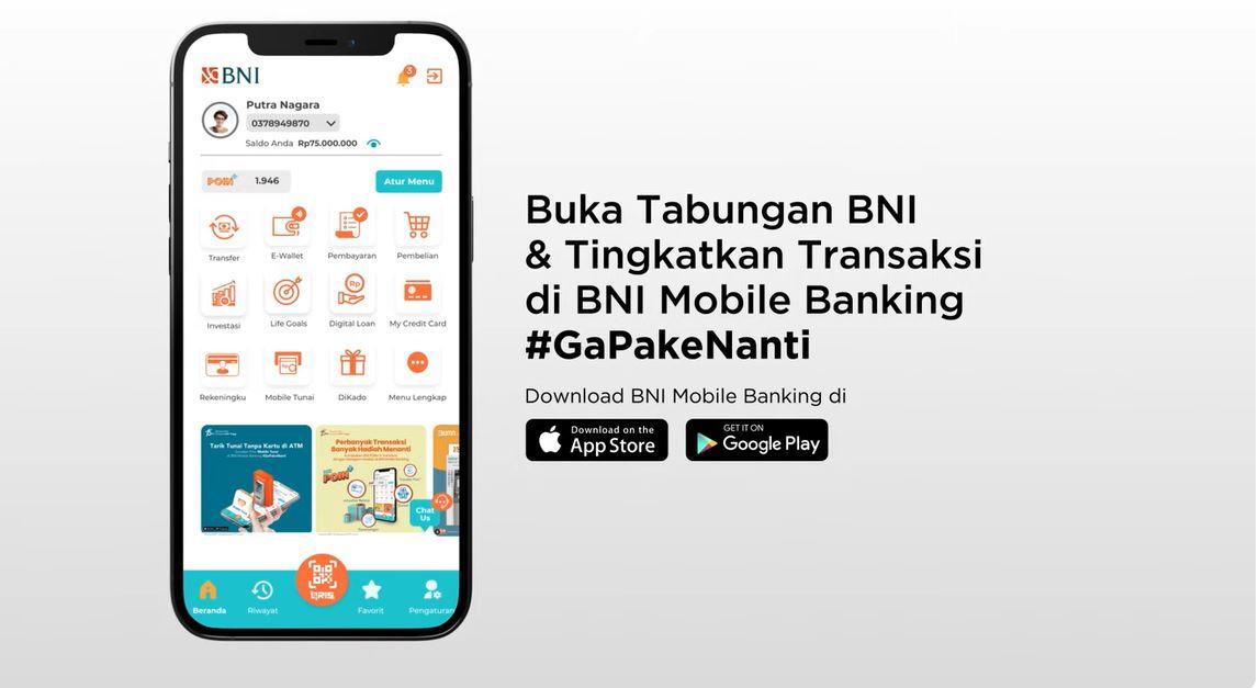 Begini Cara Buka Rekening BNI Simpanan Pelajar, Metode Belajar Menabung ...