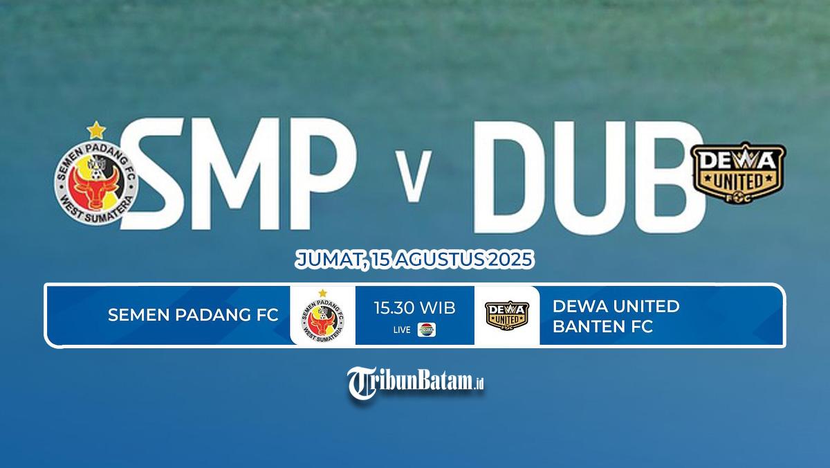 Jadwal Siaran Langsung BRI Super League Hari Ini Semen Padang vs Dewa United Live Indosiar ...