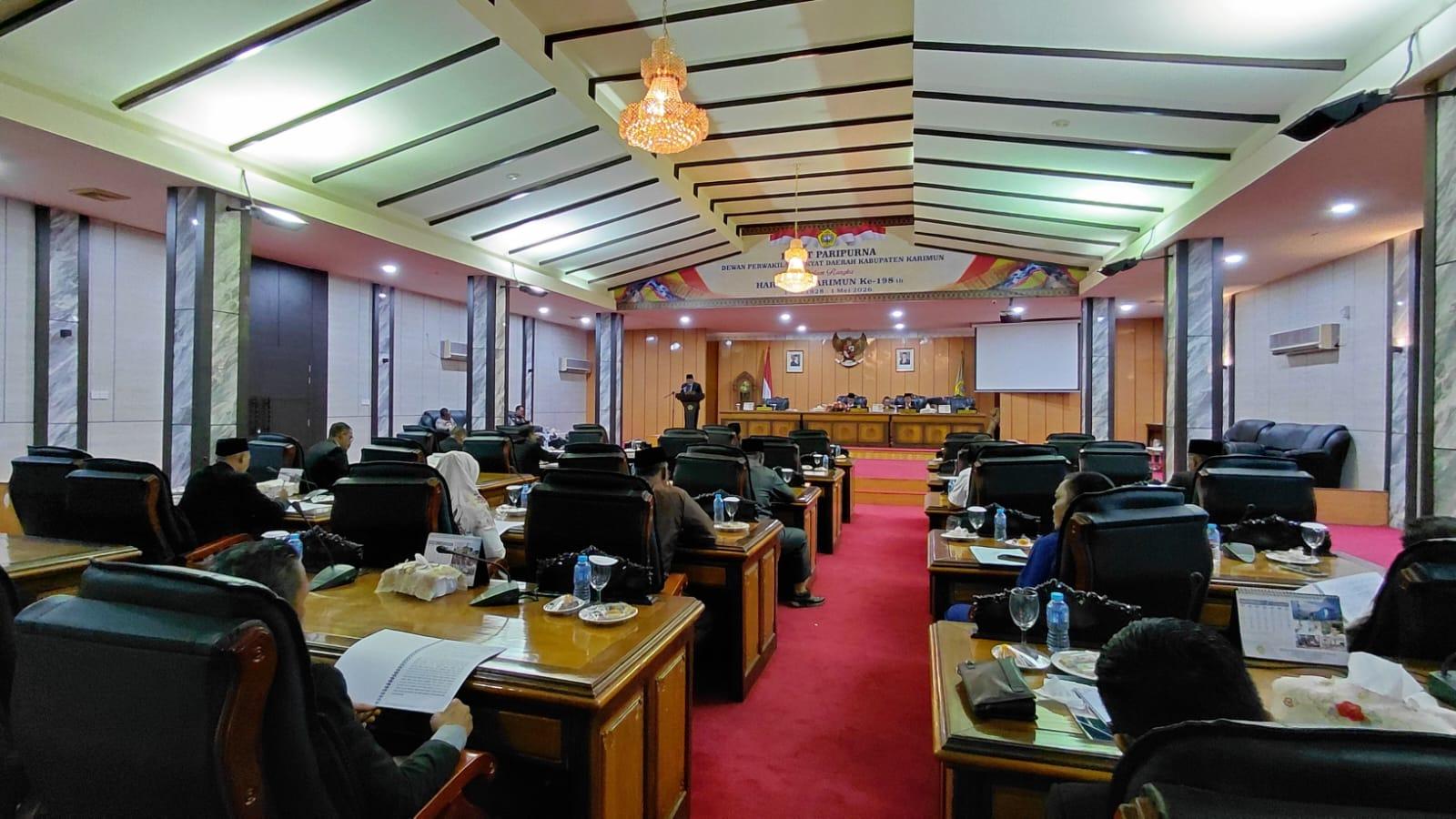 Kehadiran OPD di Sidang Paripurna Bersama DPRD Karimun Tuai Sorotan ...