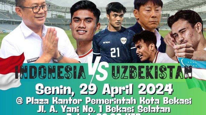 Berikut Lokasi Nobar Semifinal Piala AFC U-23 antara Timnas Indonesia ...