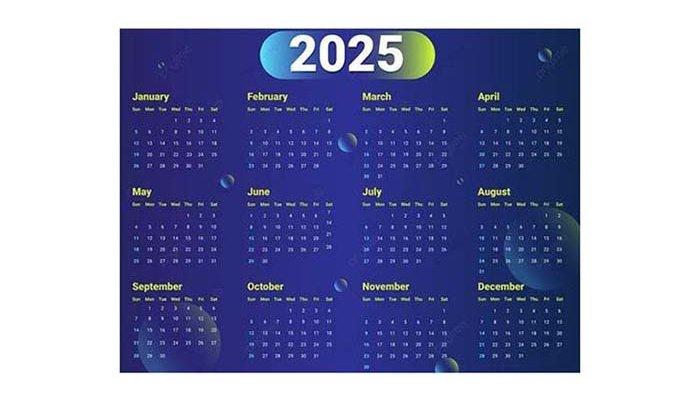 Kalender 2025 Hari Libur Nasional Lengkap Daftar Long Weekend Januari ...