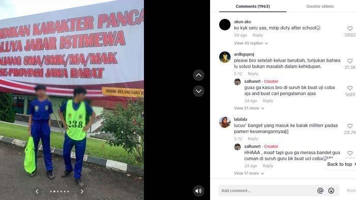 BEDA Klaim Dedi Mulyadi, Siswa SMA Ini Ungkap Fakta Masuk Barak Militer, Ditanya Soal Main HP ...
