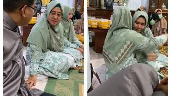 Berlinang Air Mata Wanita ini dengan Tegar Antarkan Suaminya Lamar ...