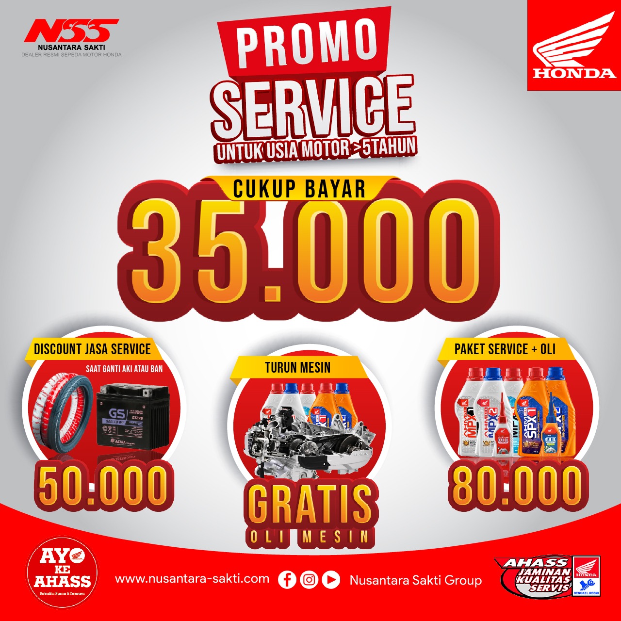 Honda NSS Manggar Gelar Pameran, Ada Diskon hingga Promo Servis AHASS ...