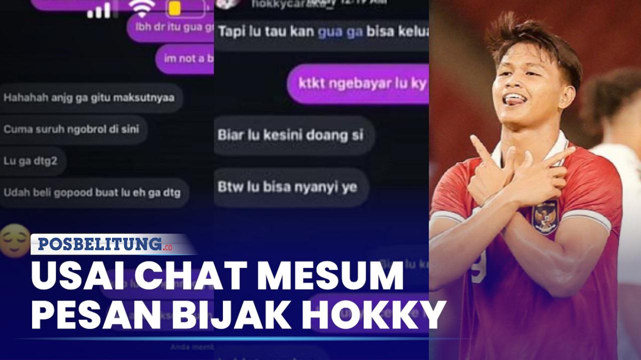 Hokky Caraka Usai Terseret Chat Mesum, Unggah Pesan Bijak di Medsos - Posbelitung.co