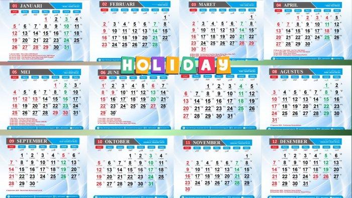 Kalender 2025: Daftar 27 Hari Libur Sepanjang Tahun, Bulan April Ada ...