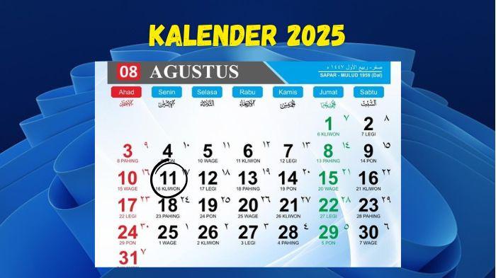 Kalender Jawa Senin 11 Agustus 2025: Hindari Keputusan Terburu-buru ...