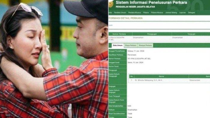 Ruben Onsu Resmi Gugat Cerai Sarwendah, Sidang Perdana 9 Juli 2024 - Tribunbengkulu.com