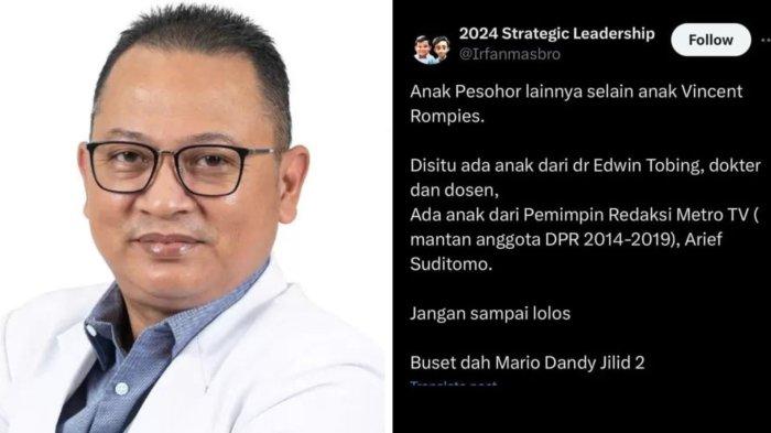 Sosok Dokter Spesialis Urologi Edwin Tobing Diduga Orangtua Pelaku ...
