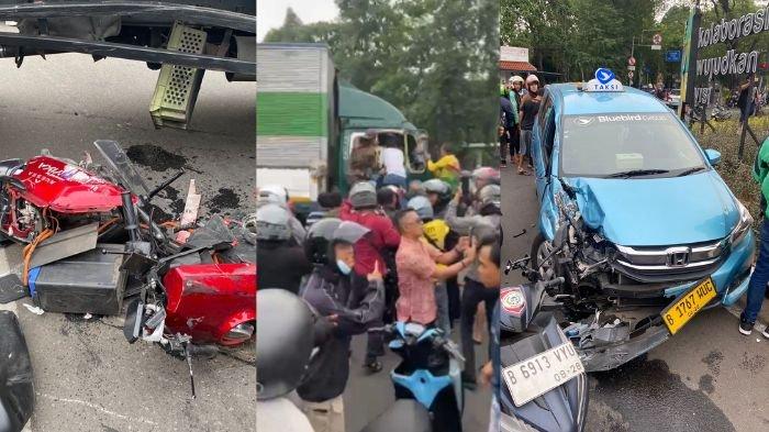Kronologi Truk Kontainer Tabrak 16 Mobil di Cipondoh Tangerang, Paksa Lawan Arus Demi Melarikan ...