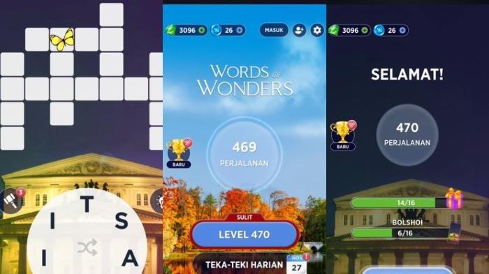 Kunci Jawaban Words of Wonder WoW Level 470 471 472 473 474 475 476 477 ...