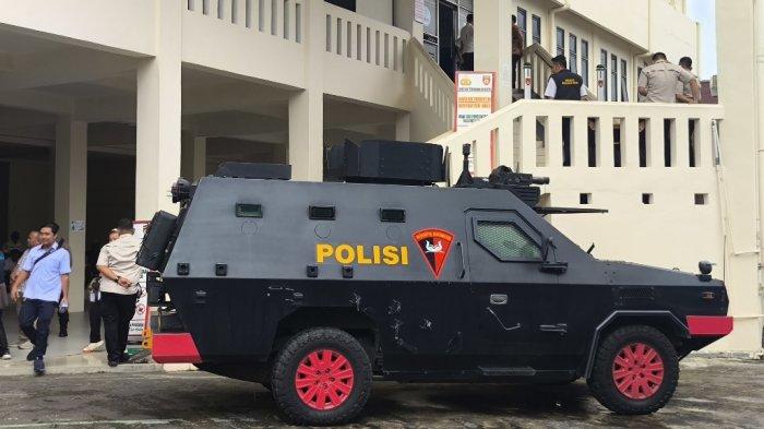 Sidang Mantan Gubernur Bengkulu Rohidin CS, 186 Personel Disiagakan, Pintu Masuk Dijaga Ketat ...