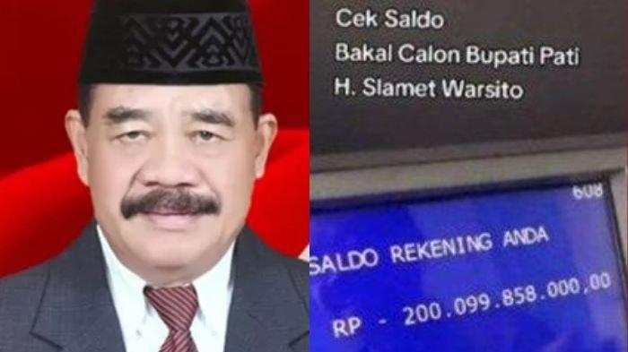 Tampang Pria Pamer Saldo ATM Rp 200 Miliar, Ternyata Calon Bupati Pati ...