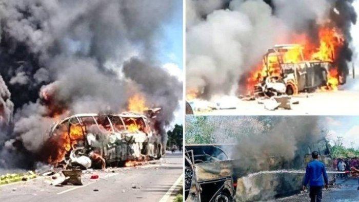 Saksi Mata Ungkap Detik-Detik Mencekam Kecelakaan Maut Bus ALS vs Mobil ...