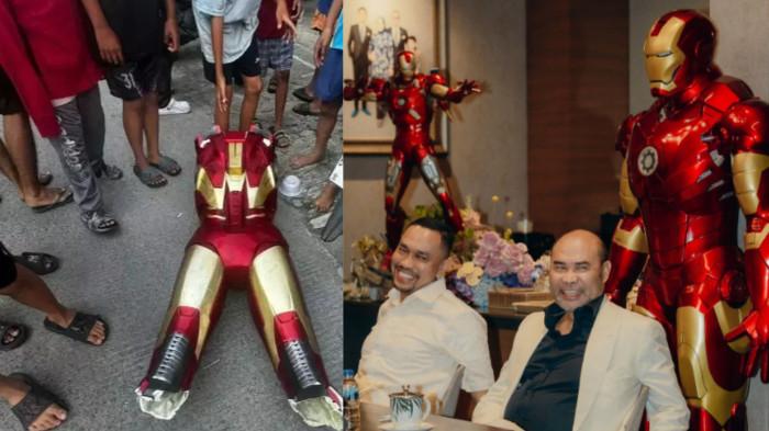 Koleksi Iron Man Mewah Milik Ahmad Sahroni Porak-poranda Dijarah Massa ...