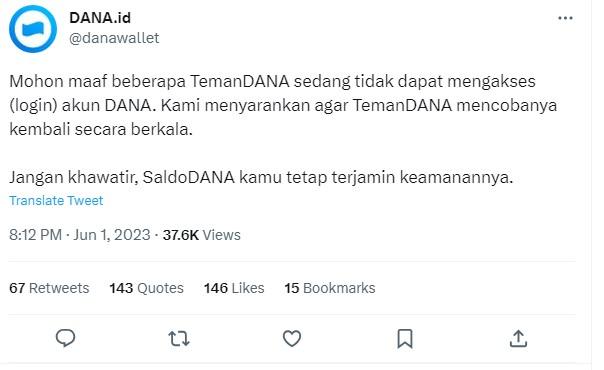 Kenapa Aplikasi DANA Error dan Tidak Bisa Digunakan, Bisa Jadi Ini ...