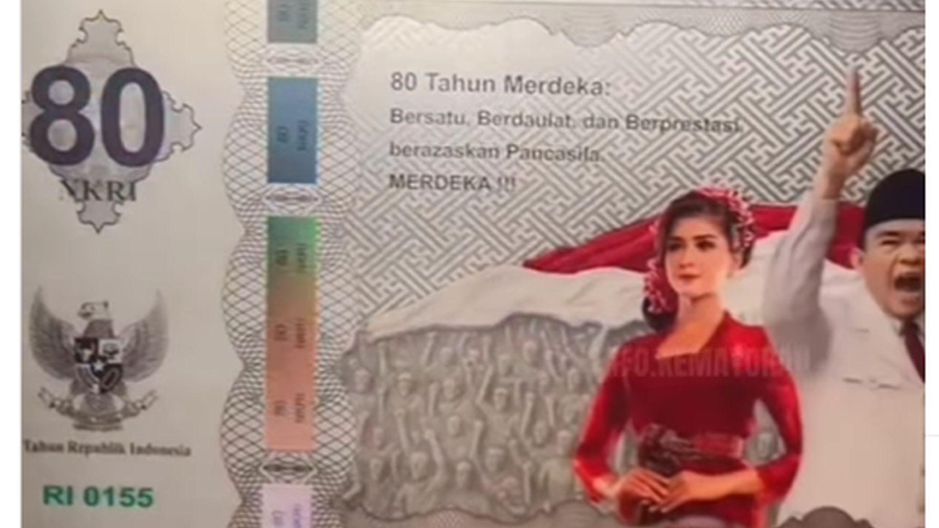 HOAKS Bank Indonesia Mengeluarkan Uang Baru Pecahan Rp 80 Ribu Edisi Khusus Kemerdekaan RI ...