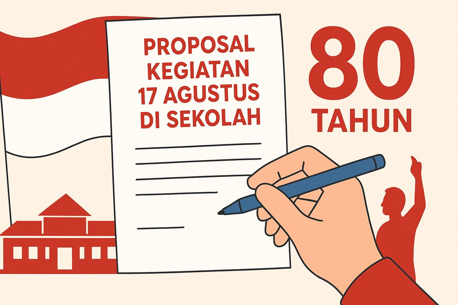 Contoh Proposal Kegiatan 17 Agustus di Sekolah Lengkap & Siap Pakai untuk HUT RI ke-80 ...