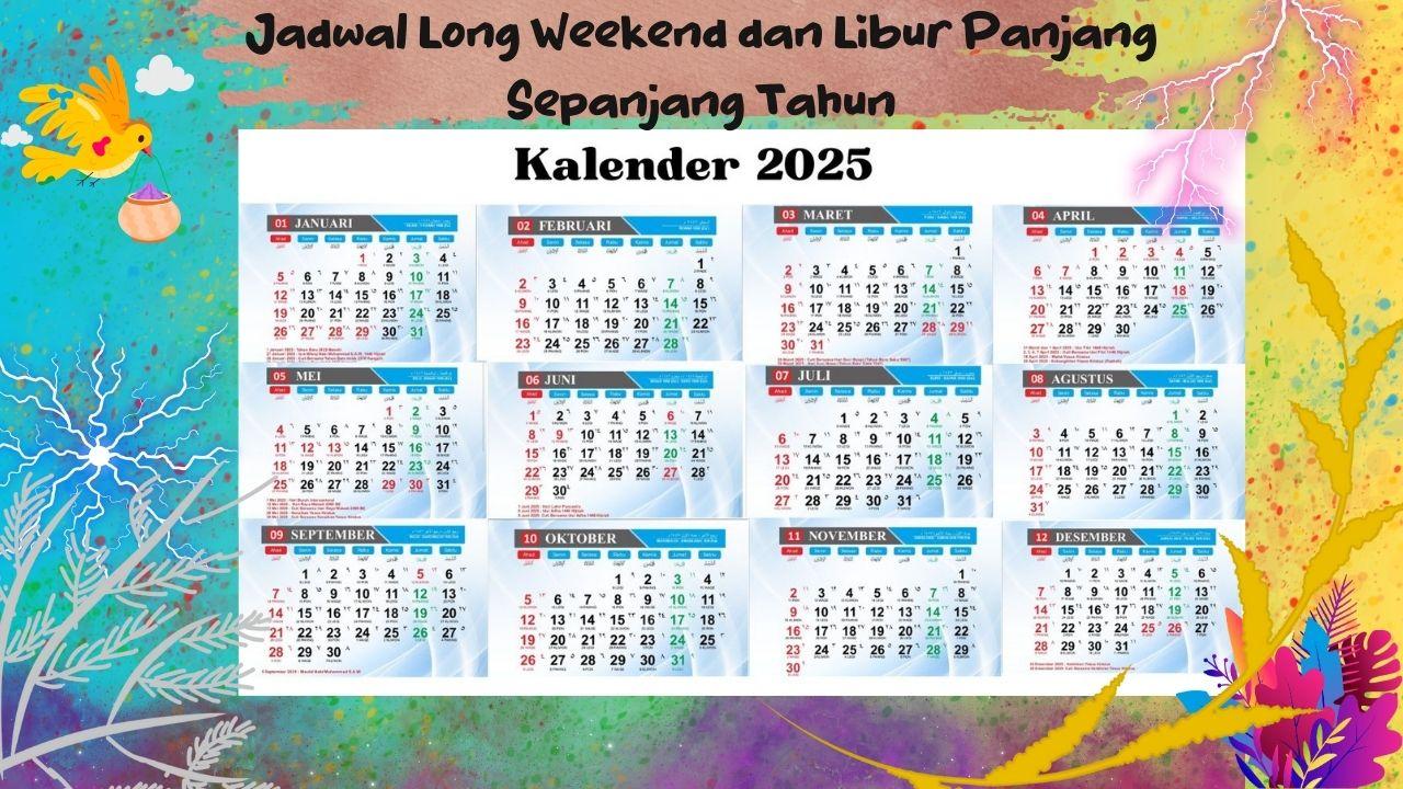 Kalender 2025: Daftar Hari Libur Nasional dan Cuti Bersama April dan ...