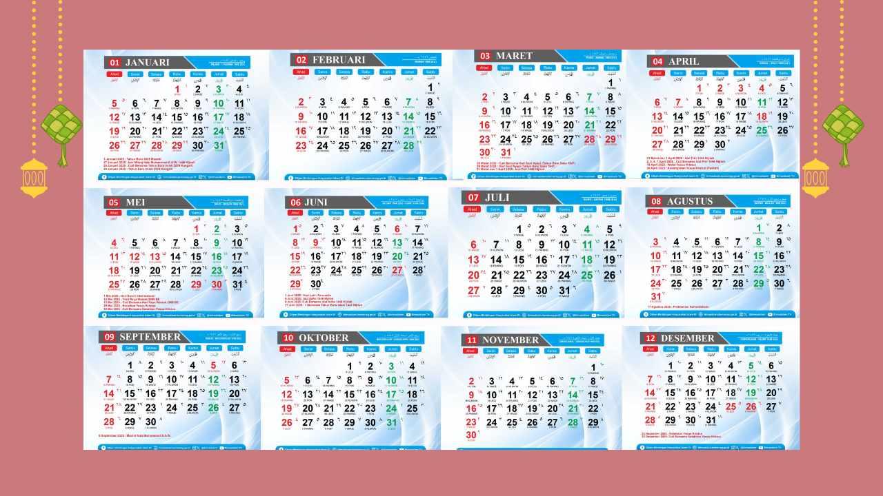 Kalender 2025: Idulfitri 1446 H Tanggal Berapa? Cek Juga Jadwal Libur ...