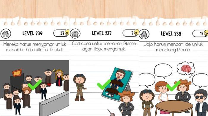 Kunci Jawaban Game Brain Test 3 Tricky Quest Level 235 236 237 238 239 ...