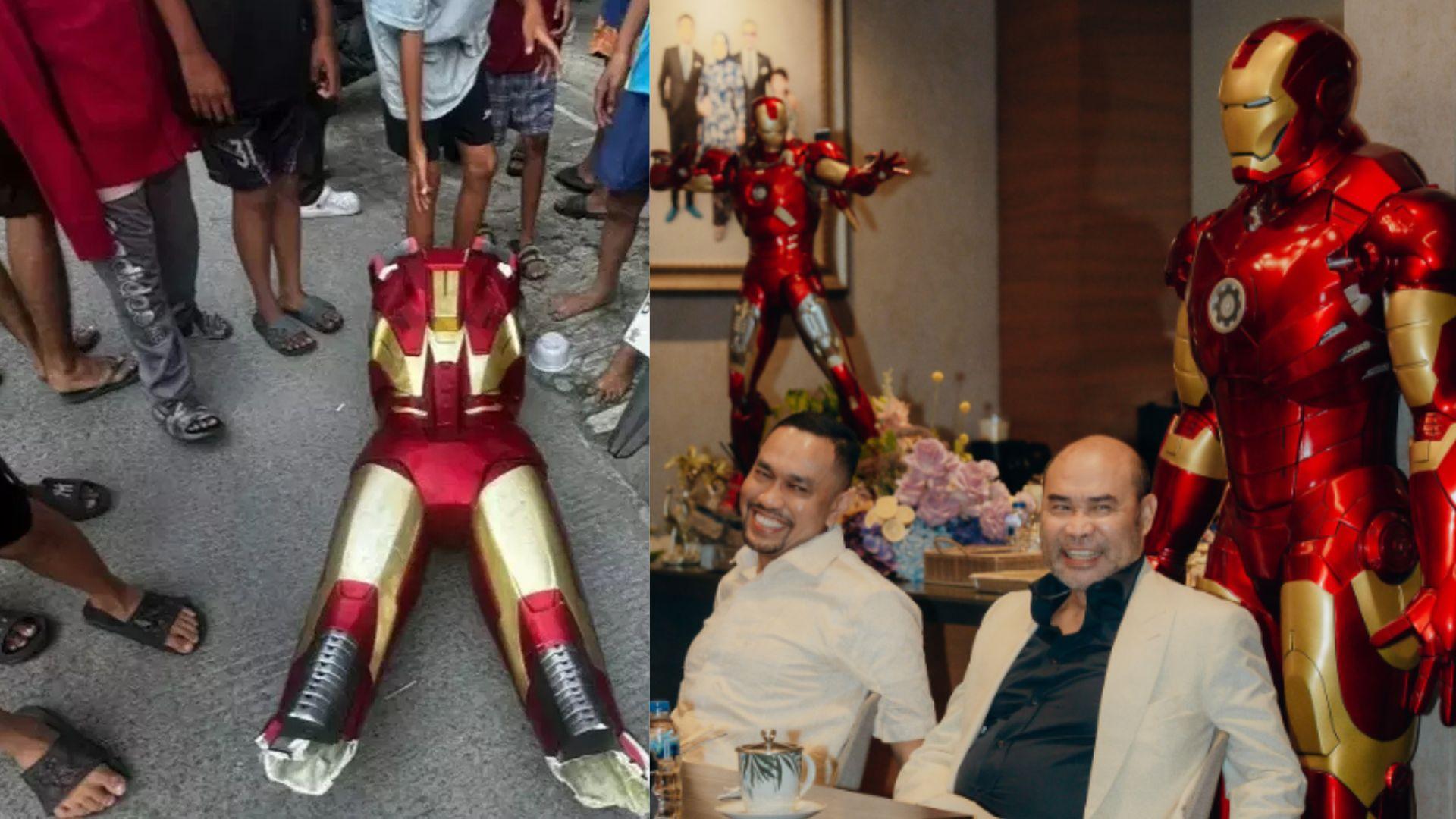 Koleksi Iron Man Mewah Milik Ahmad Sahroni Porak-poranda Dijarah Massa - Tribunbengkulu.com