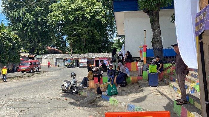 H-2 Lebaran, Begini Suasana Terminal Baranangsiang Bogor, Pemudik Rela ...