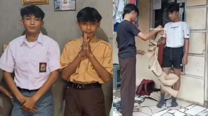 Penampakan Kontrakan Kakak Adik di Bogor yang Gantian Seragam Demi Sekolah, Ayah Tiada, Ibunya ...