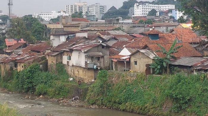 Mengintip Kampung Pulo di Tengah Sungai Cisadane Kota Bogor, Warga ...