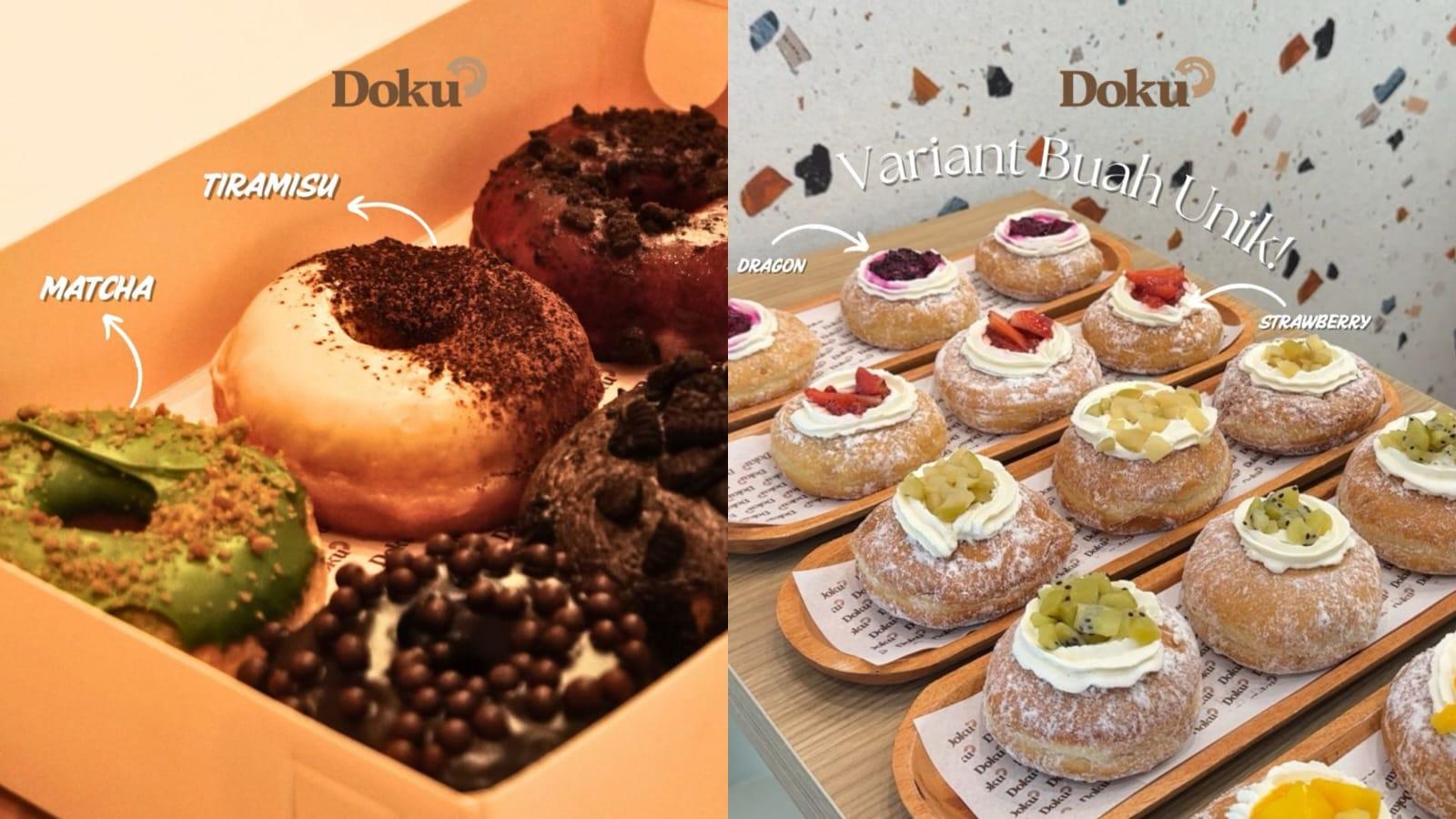 Icip Keunikan Doku Donat di Bogor, Donat Rasa Buah-buahan Segar yang ...