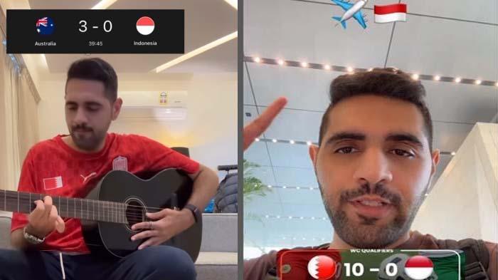 Dulu Viral Ledek Timnas Indonesia, Postingan Selebgram Bahrain Ini ...