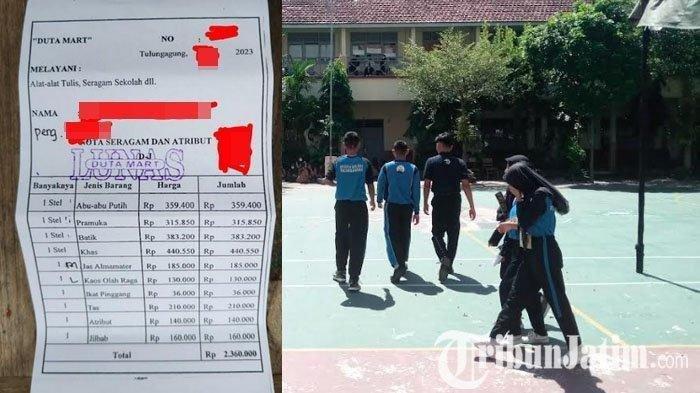 Viral Harga Seragam SMA di Tulungagung yang Harganya Selangit, Satu Paket Rp 2,3 Juta ...