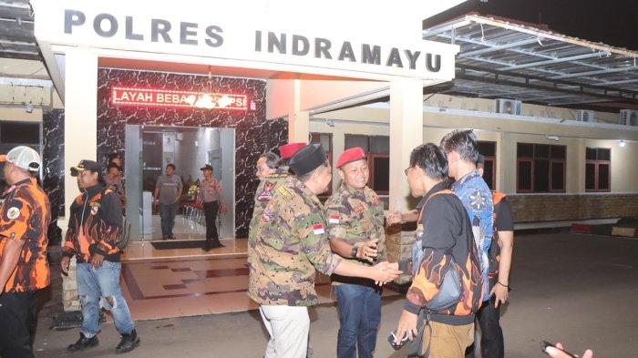 GRIB Jaya dan Pemuda Pancasila Damai di Indramayu, Kedua Ormas Sepakat Jaga Keamanan Daerah ...