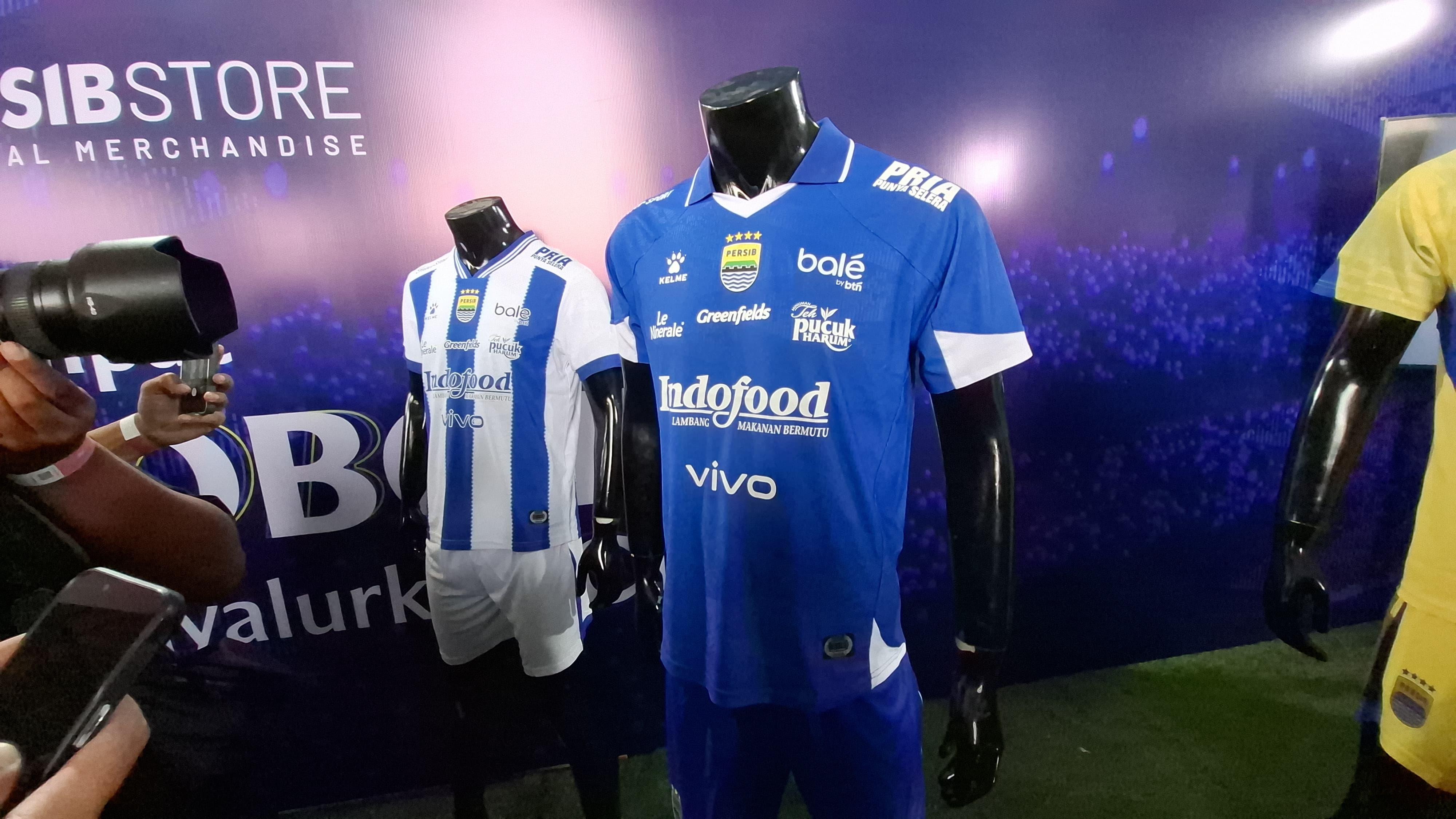 Penampakan Jersey Baru Persib Bandung Musim 2025/2026, Kece dan Elegan - Tribuncirebon.com