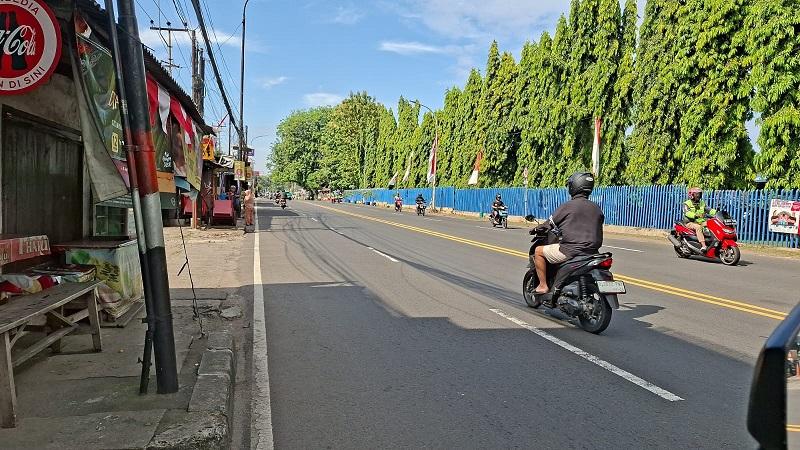 Jelang Demo Buruh di Gedung DPR, Lalu Lintas di Jalan Raya Bogor ...