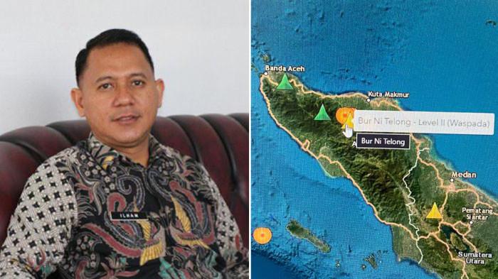 Gunung Burni Telong Level II, Kominfo Bener Meriah: Masyarakat Diimbau ...