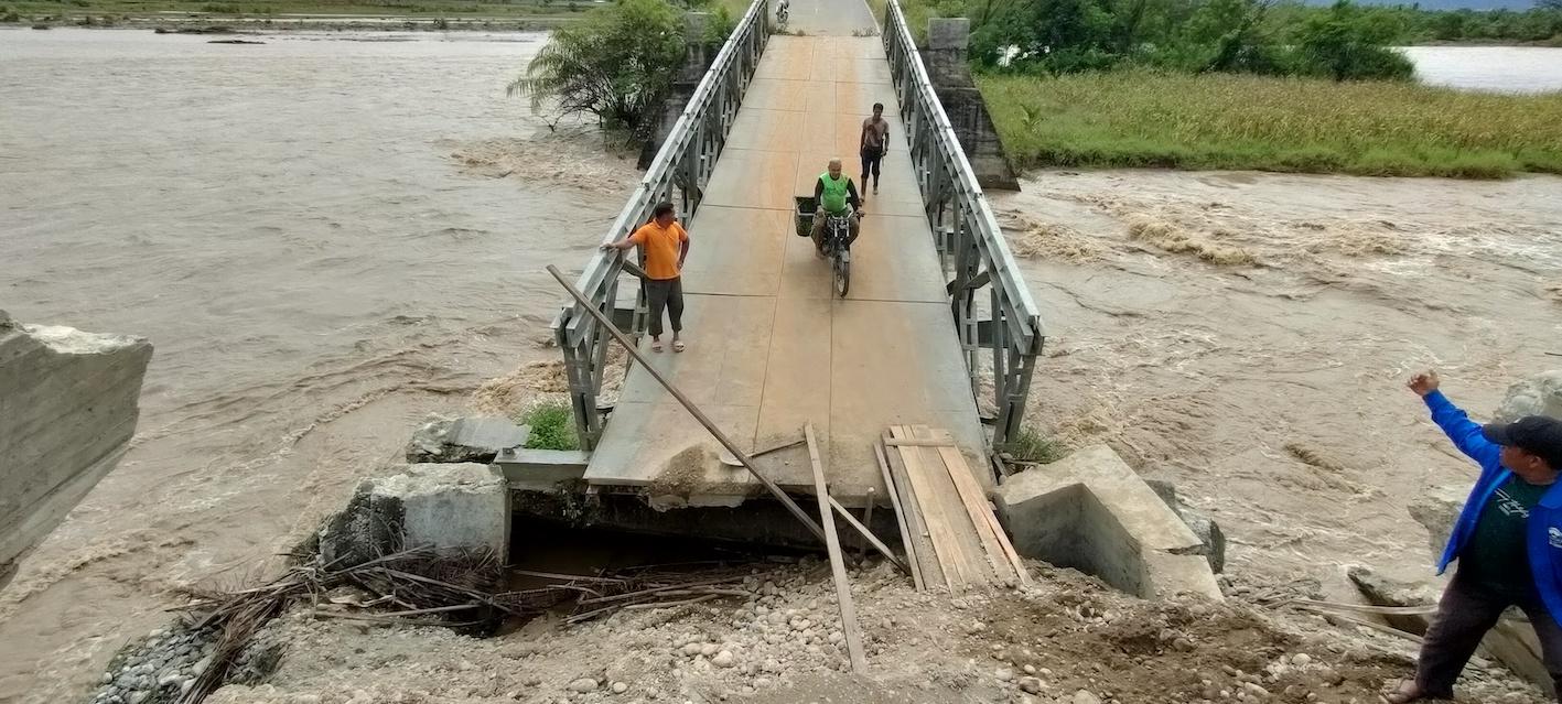 Jembatan Pante Dona Putus, PUPR Aceh Tenggara Imbau Warga Gunakan Jalur Alternatif - tribungayo.com