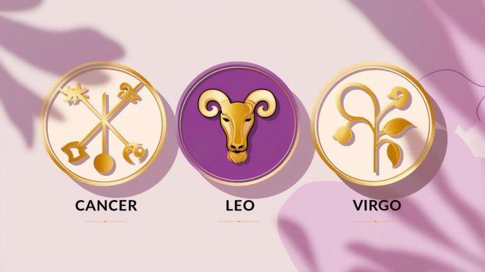 Ramalan Zodiak Cancer, Leo, Virgo Minggu 13 April 2025: Cinta ...
