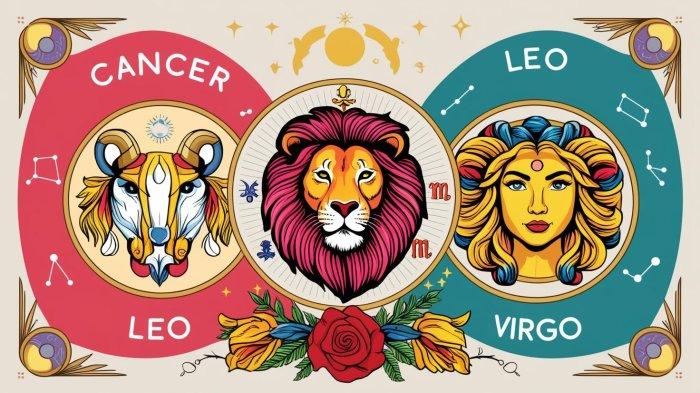 Ramalan Zodiak Cancer, Leo, Virgo Hari ini 7 Mei 2025: Cinta, Kesehatan ...
