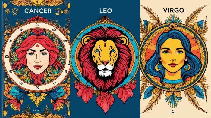 Ramalan Zodiak Cancer, Leo, Virgo Hari ini 23 Agst 2025: Cinta, Karier ...