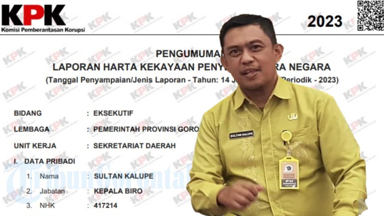 Harta Kekayaan Sultan Kalupe, Kepala Dinas Penanaman Modal dan PTSP ...
