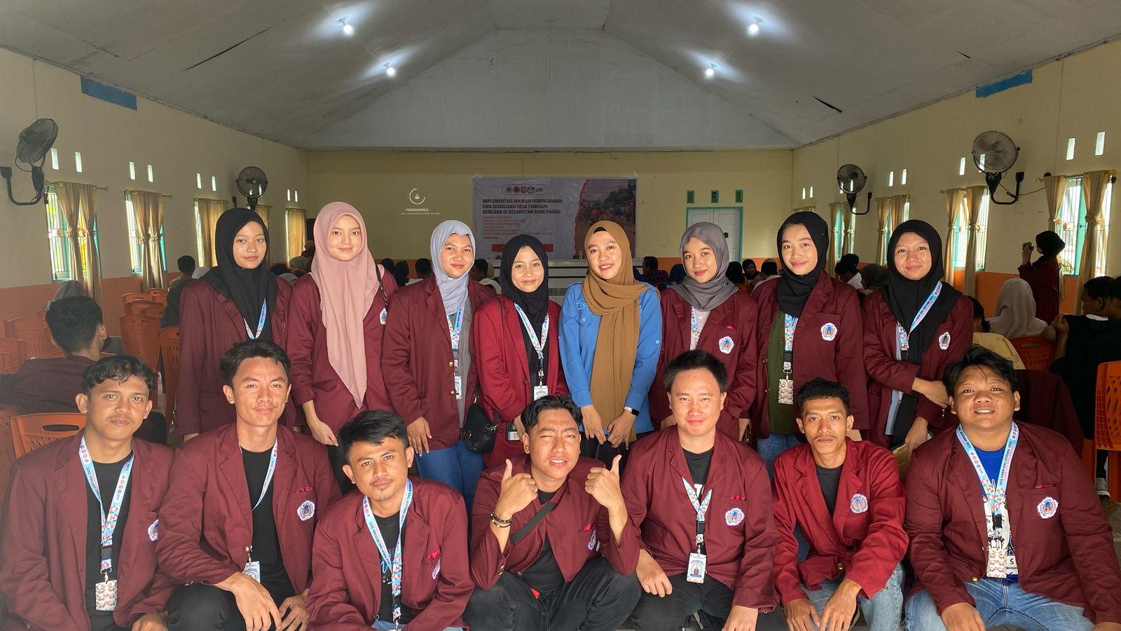 Mahasiswa KKN UNG Sosialisasi Desa Tangguh Bencana di Bonepantai Bone Bolango - Tribun Gorontalo