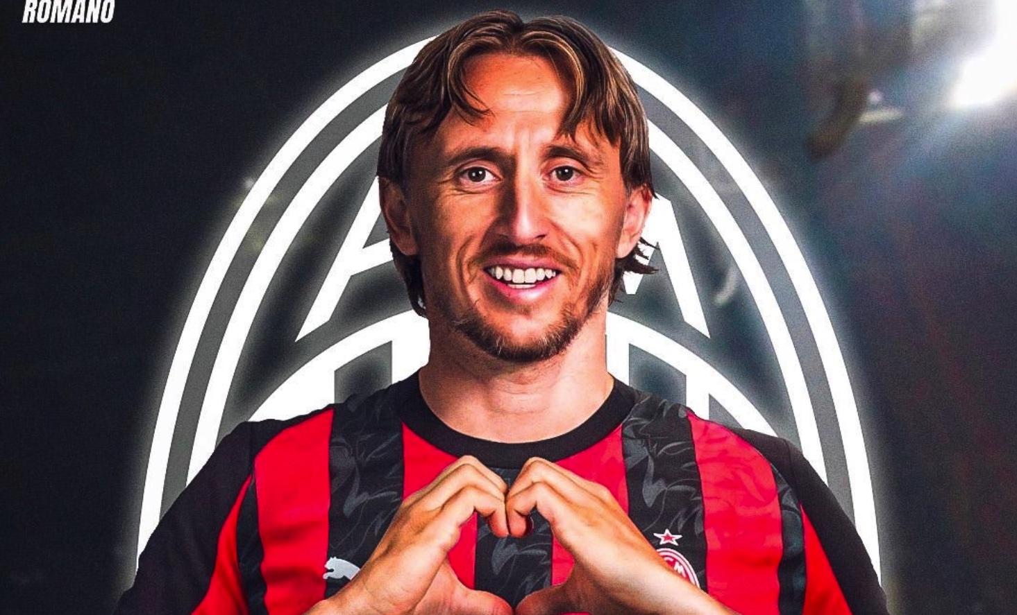 Resmi! Luka Modric Gabung AC Milan, Tinggalkan Real Madrid Sebagai ...