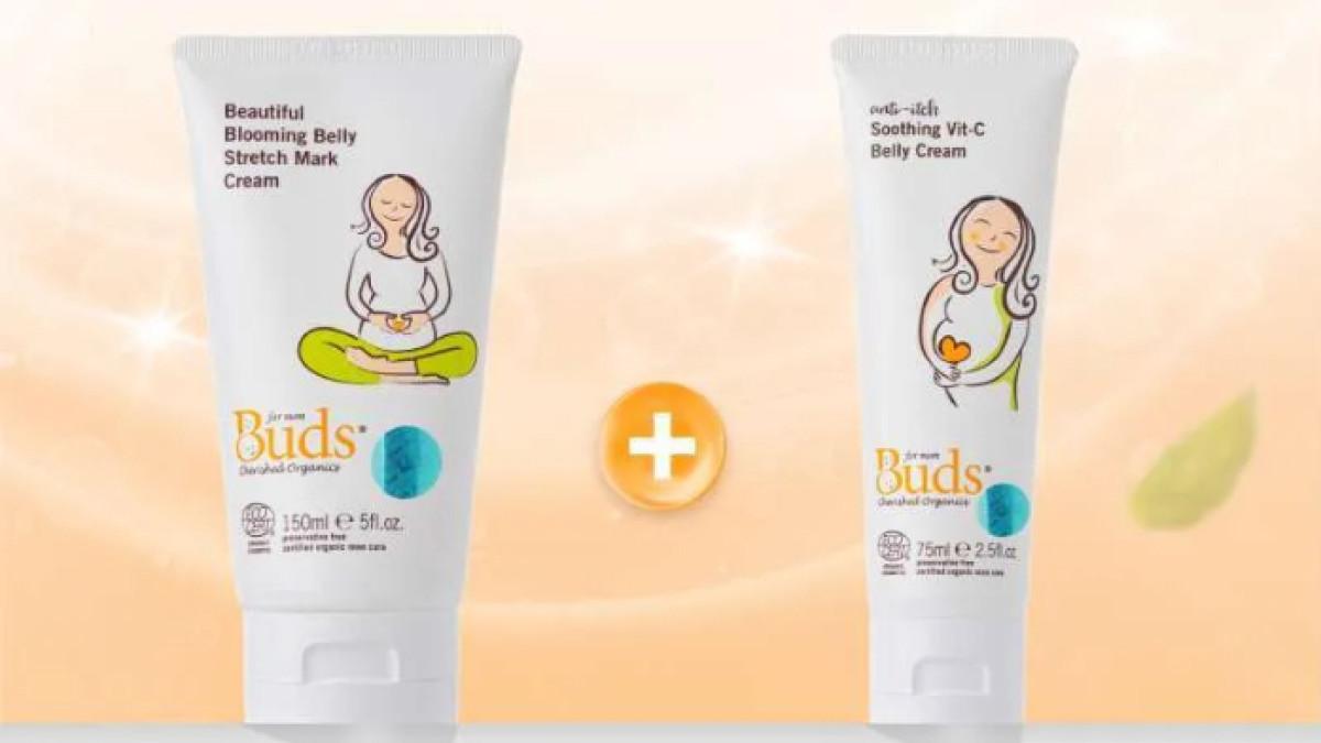 Review Buds Organics Beautiful Blooming Belly Stretch Mark Cream ...