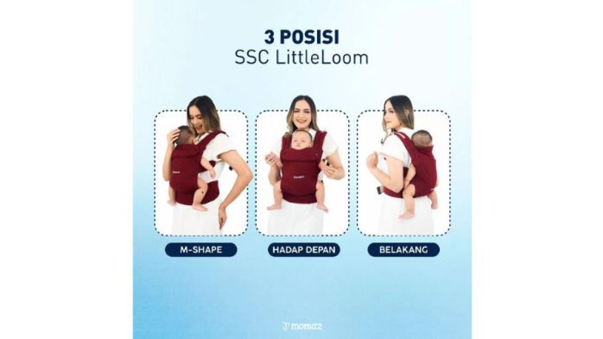 Review Momaz SSC, Gendongan Bayi M-Shape yang Gak Bikin Pundak Encok ...