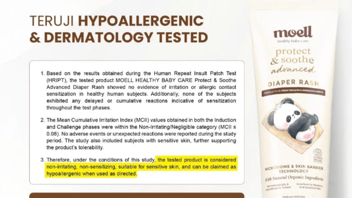 Review Moell Diaper Rash Advanced, Krim Bayi untuk Redakan Ruam Popok ...