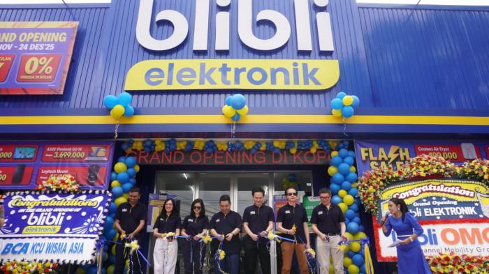 Blibli Elektronik Resmikan Toko Fisik Pertama di Bandung, Berlokasi di Kopo - Tribunjabar.id