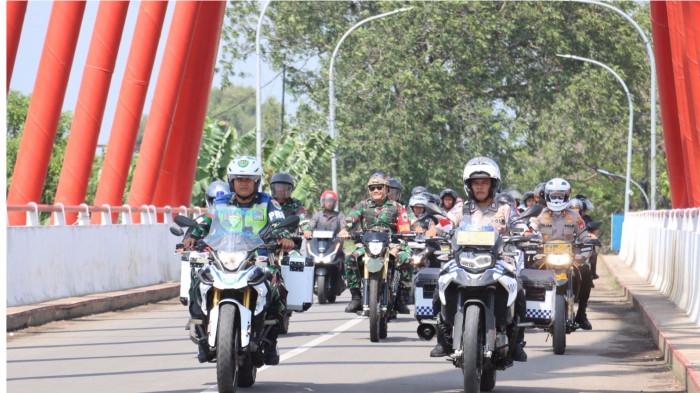 Polres Indramayu Gelar Patroli Gabungan, Antisipasi Gangguan Kamtibmas - Tribunjabar.id