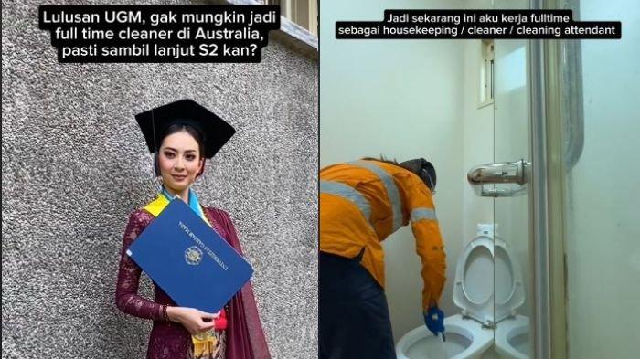Viral Kisah Dea Rachma Lulusan UGM Jadi Cleaner di Australia, Sering ...